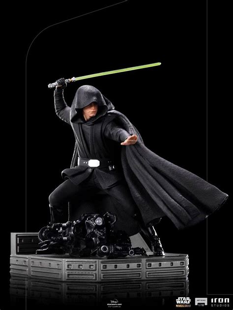 Star Wars The Mandalorian Luke Skywalker Combat Version BDS Art