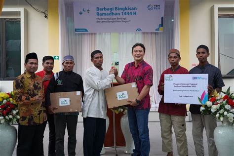 PLN Maluku Maluku Utara Salurkan Bantuan Pendidikan Ke Ponpes