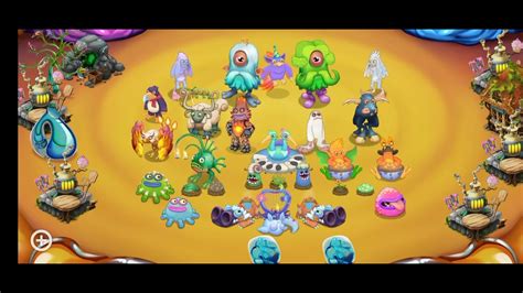 My Singing Monsters Fire Oasis All Common Monsters YouTube