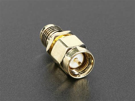 RP SMA Jack To SMA Plug RF Adapter ID 919 Adafruit Industries
