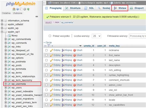 Jak dodać użytkownika WordPress w bazie danych Domenomania pl