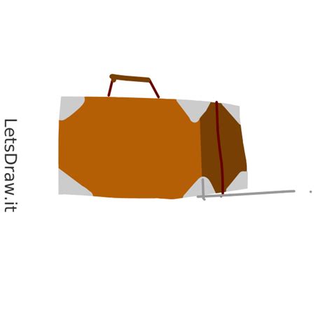 How To Draw Suitcase U9dcrctia Png LetsDrawIt