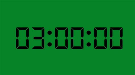 Digital Timer With Countdown