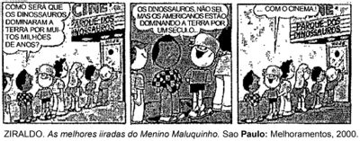 Quest O Leia A Tirinha E Responda A Quest O A Seguir N O S O