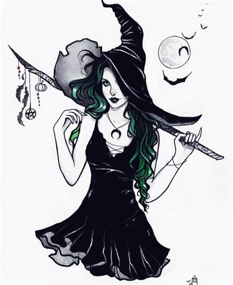 Dibujos De Brujas Para Dibujar Images And Photos Finder
