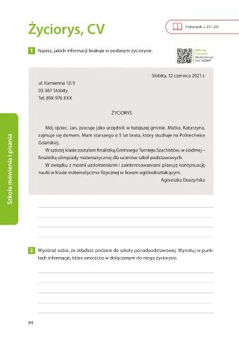 Page 26 Nowe słowa na start 8 język polski zeszyt ćwiczeń