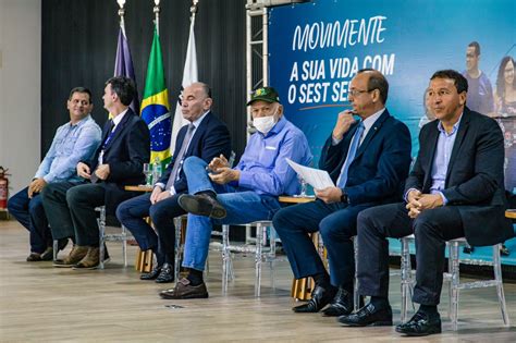 Airton participa de inauguração da unidade do SEST SENAT em São Carlos