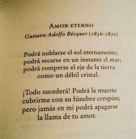 Los Mejores Poemas De GUSTAVO ADOLFO BÉCQUER Versos Becquer poemas