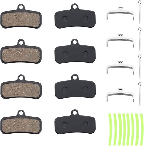 LOPKJ Plaquette De Frein VTT 8 PièCes Compatible avec Shimano D03s D02s