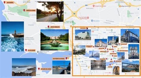Mapa de Oporto gratis QUÉ VER BARRIOS