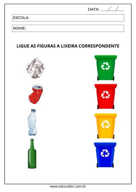 50 Atividades Meio Ambiente Educação Infantil para Baixar e Imprimir