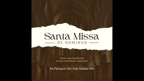 Missa 29º Domingo do tempo comum 22 10 19 30h YouTube