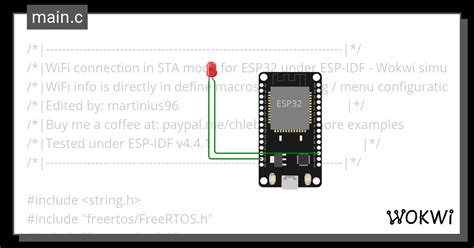 Esp Idf Wifi Connection For Esp In Sta Mode Copy Wokwi Esp Stm
