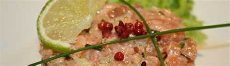 Tartare De Saumon De Les Petits Plats De Christopher Et Ses Recettes De