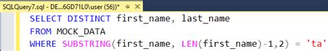 Sql Server Substring Function Examples Databasefaqs