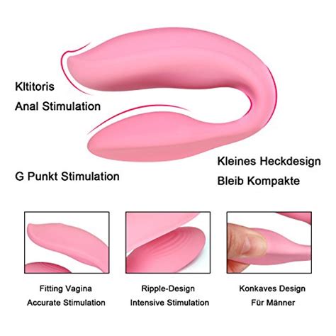Paarvibrator Partner Vibratoren mit Kabellos Fernbedienung für Frauen