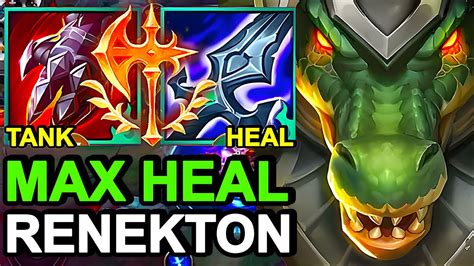 Wild Rift China Top Renekton Top Broken Monster Renekton Build Runes