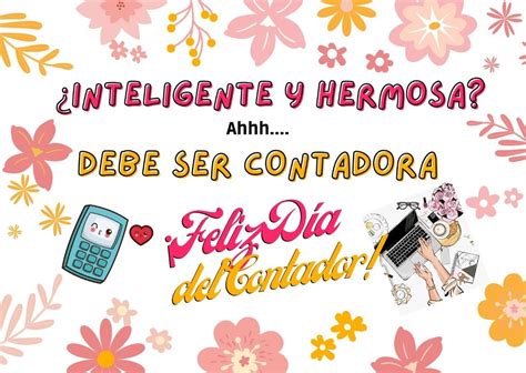 Feliz día del contador Feliz dia del contador Dia del contador
