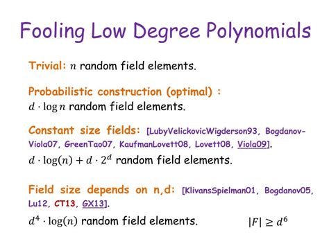 ppt prg for low degree polynomials from ag codes powerpoint presentation id 4859902