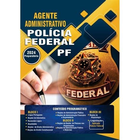 Apostila Pol Cia Federal Pf Agente Administrativo Shopee Brasil