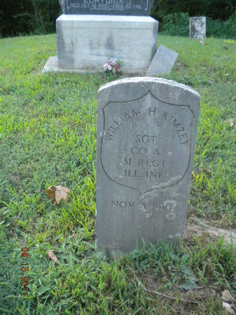 William Hamilton Kimzey 1829 1910 Find A Grave Memorial