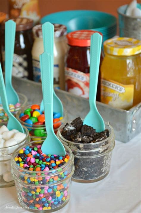 Build Your Own Sundae Bar With Smucker S Icecream Bar Ice Cream