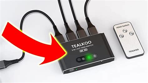 4K HDMI Switch With Remote Control Unboxing Setup Review YouTube