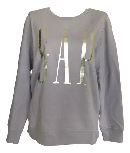 Sudadera Dama Gap Letras Metalizadas Envío gratis