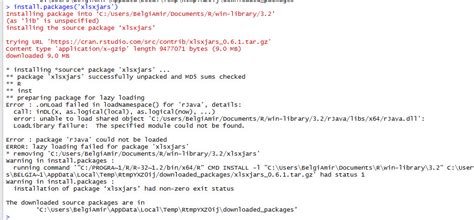 unable to load xlsx rjava in r europehrom