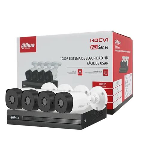 DH KIT XVR1B04 I 4 B1A21N 0360B Camaras Dahua Peru