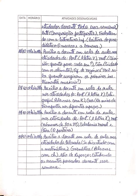 Atividades Desenvolvidas Est Gio Supervisionado I