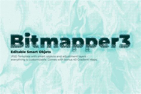 Bitmapper 3 PSD Template Design Cuts