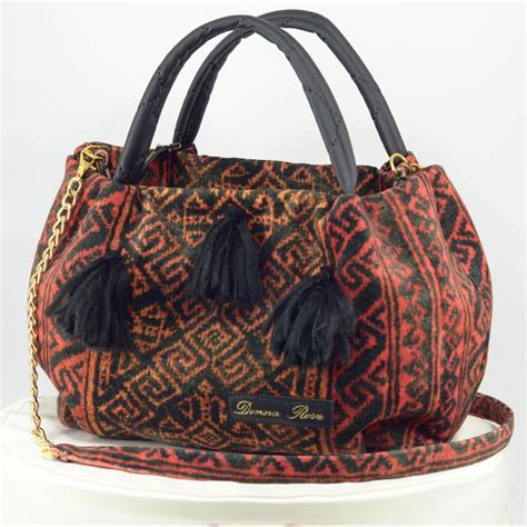 Borsa Greca Donna Rosa Creazioni