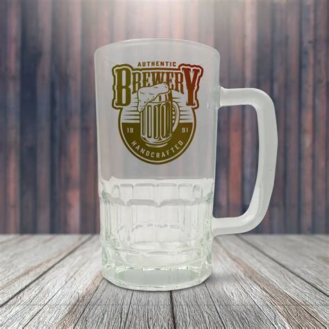 Tarro Cervecero Cristal Sublimarts Ml De Vidrio Ideal Para