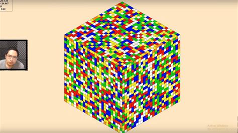 Resuelvo uno de los cubos de Rubik Más Difíciles del Mundo 25x25x25