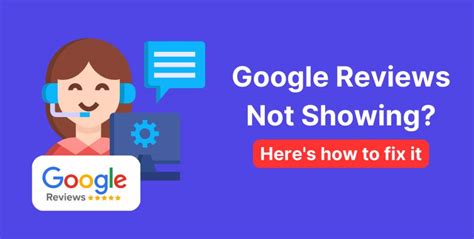 Why Your Google Reviews Are Not Showing Up Infographic