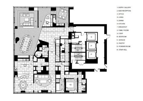 Penthouses Incredible Duplex On Top Of Bloomberg Tower Manhattan New