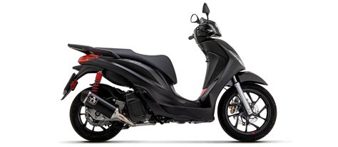 Scarico Completo Arrow Con Terminale Urban Omologato Alluminio Dark