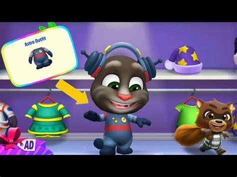Astro Outfit Unlocked Talking Tom Friends New Space Update Android Ios