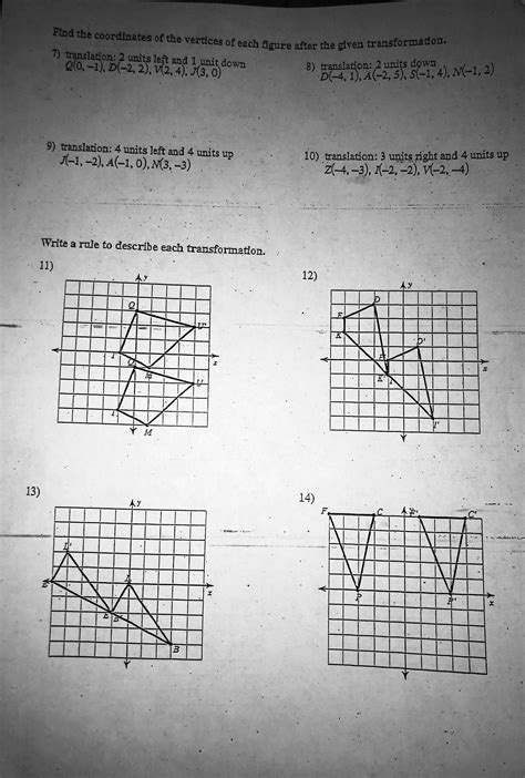 Rotations Of Shapes Kuta Software