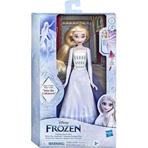 DISNEY LA REINE DES NEIGES 2 Poupée Reine Elsa chantante chante