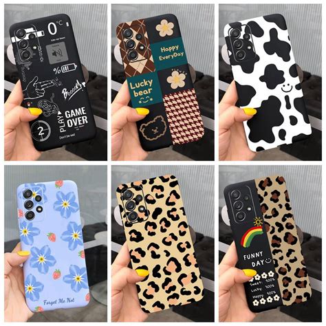 Samsung Galaxy A23 A13 A32 4G Capa De Silicone Macia Para Celular