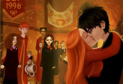 Harry And Ginny Quidditch Win Harry Potter Fan Art Popsugar Love And Sex Photo 13
