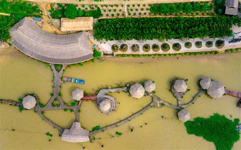 Khu du lịch sinh thái Cồn Én mênh mang sóng nước châu thổ ở An Giang
