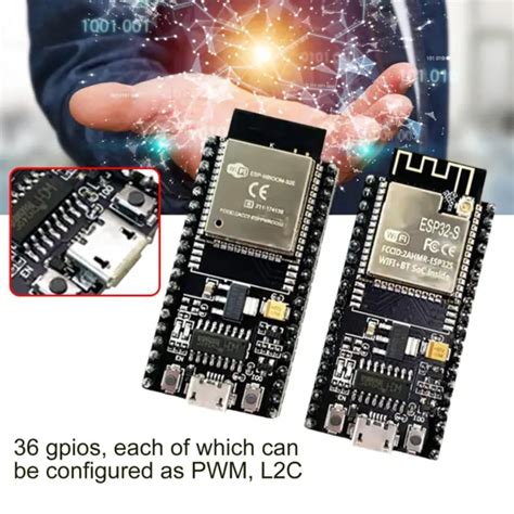 ESP 32S ESP WROOM 32E NODEMCU WiFi Development Board Bluetooth Port