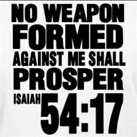 No Weapon Formed Against Me Shall Prosper Tattoo Female Printable