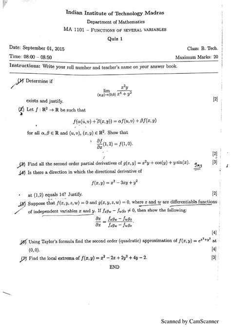 ma1101 2015 quiz1 dfdsjf fjsdlkf sdfjds f dsfjdkfj dfsdkf f sdjf dsf functions of several