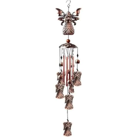Métal Papillon Fer Art Vent Carillon Cour Décoration Cuivre Extérieur
