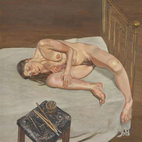Naked Portrait 1972 3 After Lucian Freud Sue Hubbard