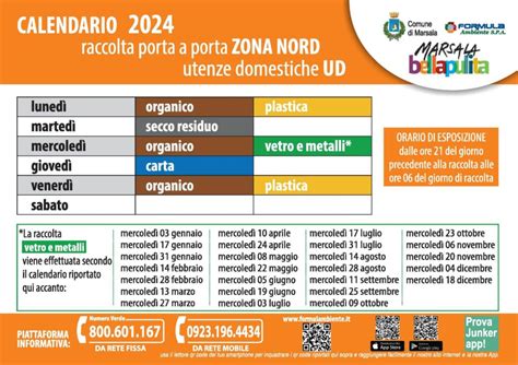 Raccolta Rifiuti A Marsala In Distribuzione I Nuovi Calendari